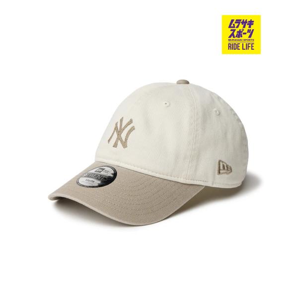 【球団ロゴをチェーンステッチで表現したコレクション】●MLB2球団をラインナップ。●シルエットはフロント部分に芯がなく柔らかな被り心地が特徴の9TWENTY。●バイザー（つば）はあらかじめ着用しやすい状態にカーブしています。●リアのクロスス...