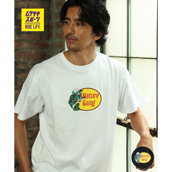 【大人サーフな雰囲気のブランドNature Gang/ネイチャーギャング】→こちらの商品はムラサキスポーツ限定商品です。●キャップを被ったおさかなプリントがポイント●釣り好き、海好きな方におすすめ≪商品詳細≫■素材■コットン■サイズ目安■【...