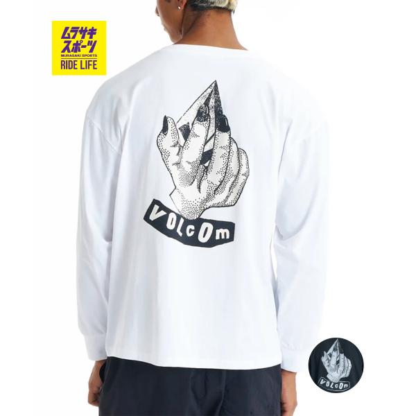 【アクティブな水辺のシーンからタウンユースまで幅広く対応する、長袖サーフTシャツ。】●フロントの左胸にはブランドロゴを配置し、バックには象徴的なストーンを掴む手のグラフィックを大胆にプリント。●サーフィンやビーチアクティビティに適した仕様。...