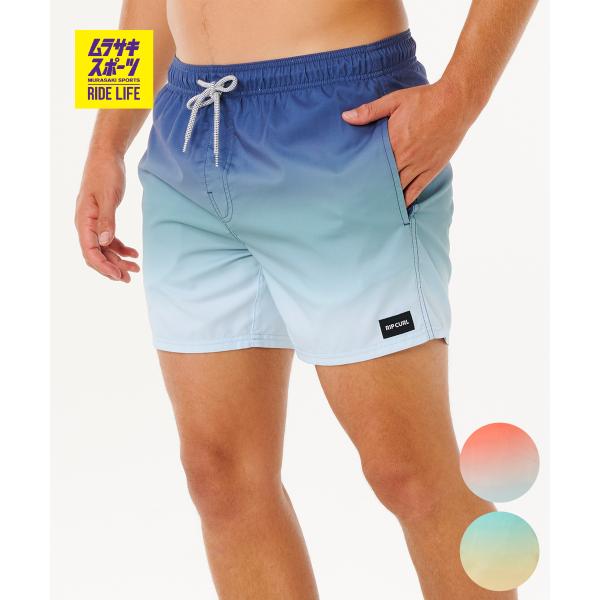 【海やプールで目立つこと間違いなし。一枚は持っておきたいトランクス。】●リサイクル素材使用。●ウエスト総ゴムで履き心地抜群の商品。●16インチ丈。●グラデーションカラーで人とは違う楽しみ方ができる商品。●撥水速乾機能。●ユーティリティー（水...