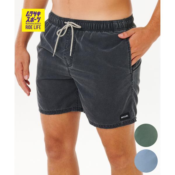 【一枚は持っておきたいシンプルトランクス。】●リサイクル素材使用。●ウエスト総ゴムで履き心地抜群の商品。●16インチ丈洗い加工を施したベーシックカラーが何にでも合わせやすい。●ポケット裏メッシュ。●撥水速乾機能。●ユーティリティー（水陸両用...