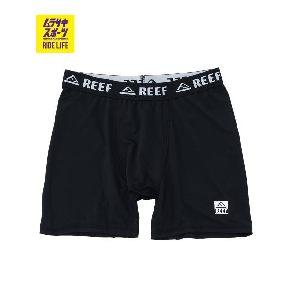 【REEF SURF INNER】●高い伸縮性と心地よいフィット感をもつベア天竺●DRY/STRETCH/UVCUT/SOFT/塩素対応●ウエストにオリジナルロゴバンドを使用●左裾にBOXロゴのプリント付き●オリジナルパッケージにて納品●ト...