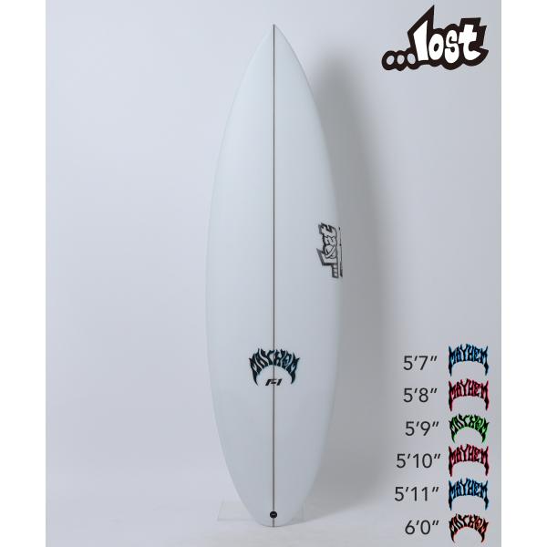 【LOST】ロストのサーフボード。WSLトップライダー Yago Dora（ヤゴ・ドラ） が実戦で使用し、ローワーズでの優勝を支えたハイパフォーマンスモデル。名作F1を現代仕様にアップデートし、スピード・反応性・コントロール性を高次元で融合...