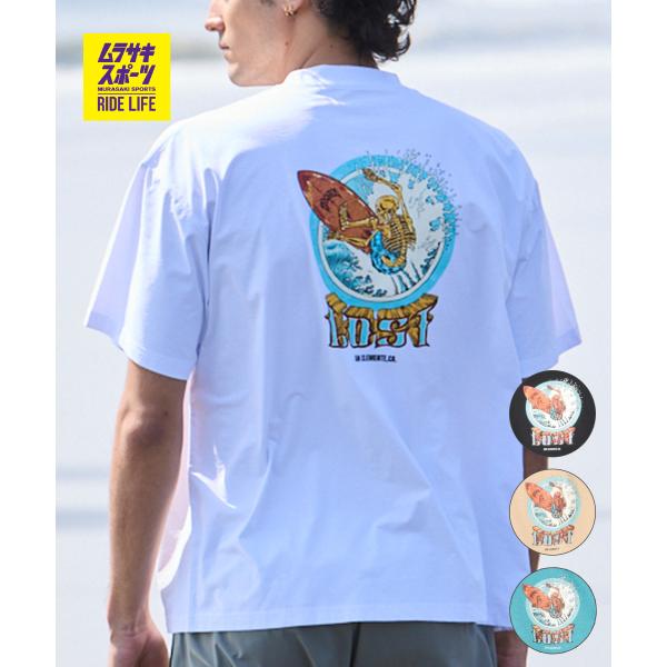 【LOSTのAXISグラフィックを落とし込んだラッシュTシャツ】●ブランドらしいサーフ×ストリートデザインが魅力の一枚です。●BUPファブリックを使用し、速乾・UVカット・ストレッチ性を備えた機能素材。●水陸両用仕様でアクティブシーンにも対...