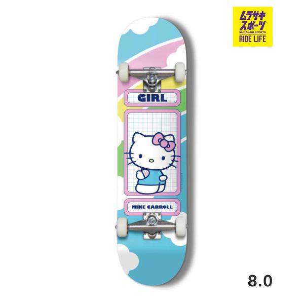 【GIRL】ガールのスケートボードコンプリート。1993年にレジェンドのプロ・スケートボーダー2人,RICK HOWARD(リック・ハワード)と MIKE CARROLL(マイク・キャロル)が立ち上げた世界トップレベルのスケートブランド。ガ...