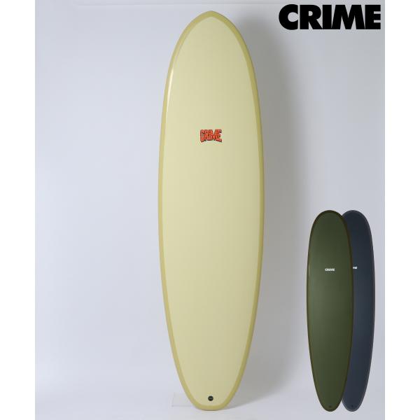 【CRIME】クライムのサーフボード。高い汎用性と扱いやすさを兼ね備えた魅力的なボード。スキルレベルを問わず、幅広いサーファーが楽しめる設計です。洗練されたカラーオプションも大きな魅力のひとつ。フィンは付属していませんが、その分、ライディン...