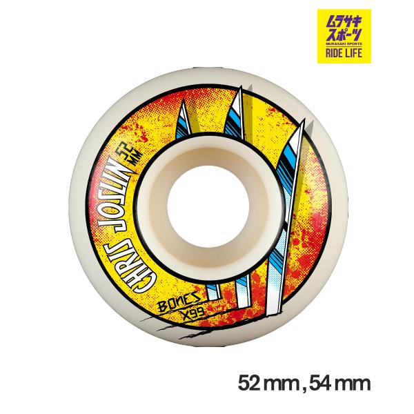 【BONES WHEELS】ボーンズ ウィール。【CHRIS JOSLIN SKATER OF THE YEAR(SOTY) MODEL】クリス・ジョスリン スケーターオブザイヤー モデル世界で最も信頼されているスケボーウィールブランドの一...