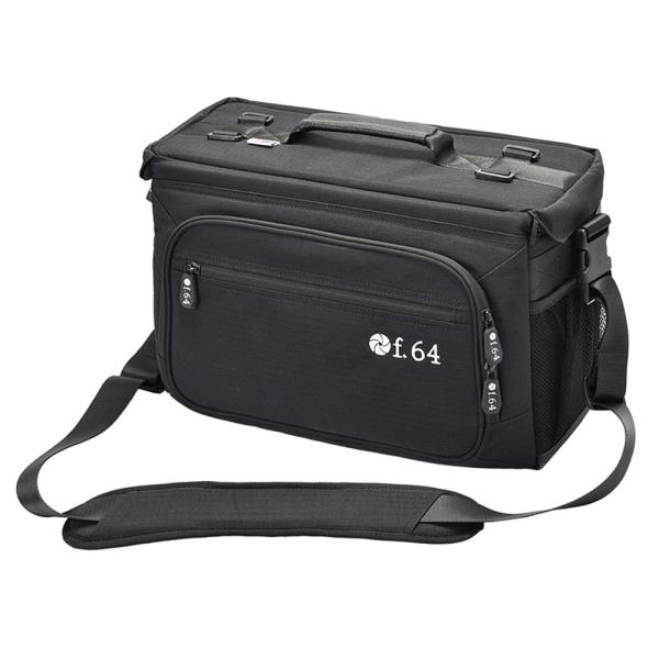VF64SCPMPRO     カメラ2台を同時に収納できる高さと奥行きを備えたスクエア型ショルダーバッグ