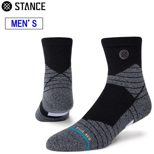 【メール便対応可1個まで】 ICON SPORT トレーニング用ソックス A459A21SQBBLK   スタンス独自の『FEEL360テクノロジー』搭載モデル。