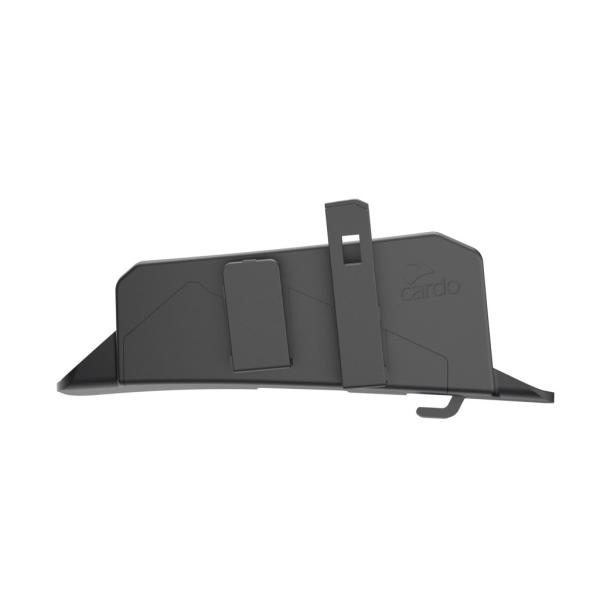 受発注商品 技術基準適合認証済み(技適マーク)製品 ACC00021        カルドのインカムPACKTALK PRO/EDGE/NEOを、SHOEI社ヘルメットに簡単に取り付けするためのアクセサリーです。