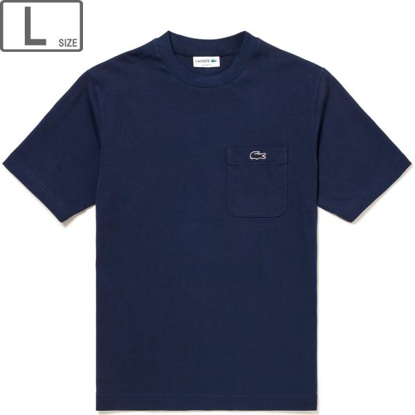 TH5581-99       ラコステ伝統のクラシックフィットシルエットで仕立てた定番のクルーネックポケットTシャツ。