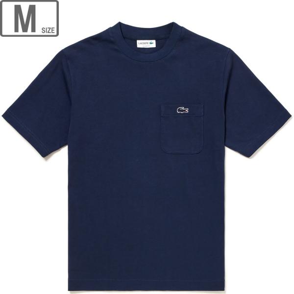 TH5581-99       ラコステ伝統のクラシックフィットシルエットで仕立てた定番のクルーネックポケットTシャツ。