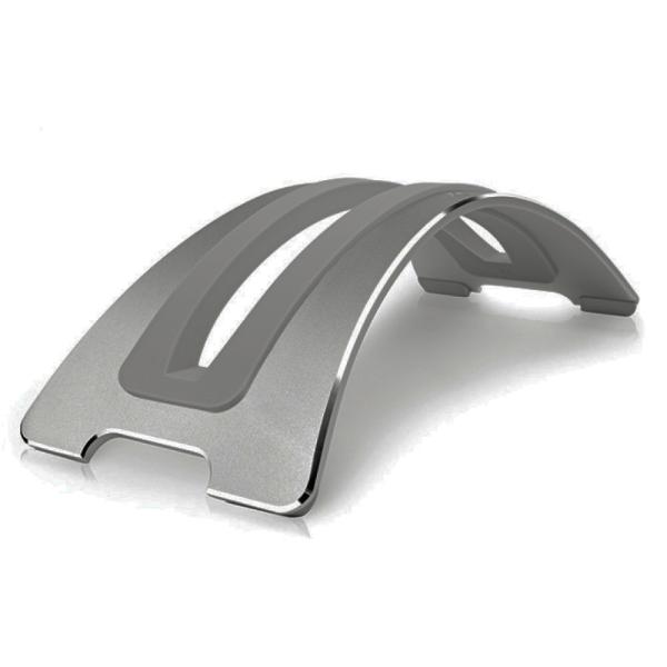 TWS-ST-000064   MacBookシリーズ専用のアルミニウム製のエレガントな縦置きスタンド。