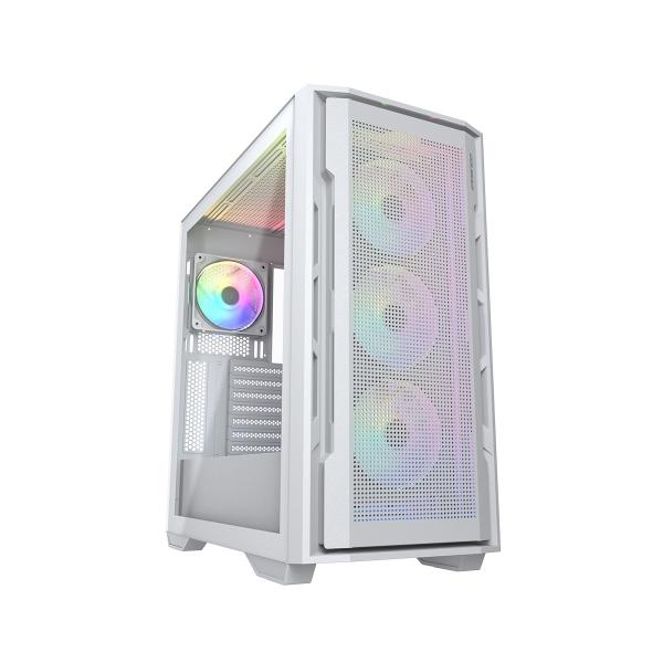 CGR-5C78W-RGB   最大420mmの水冷クーラーを搭載可能 ARGBファン搭載・ミドルタワーケース ホワイトモデル