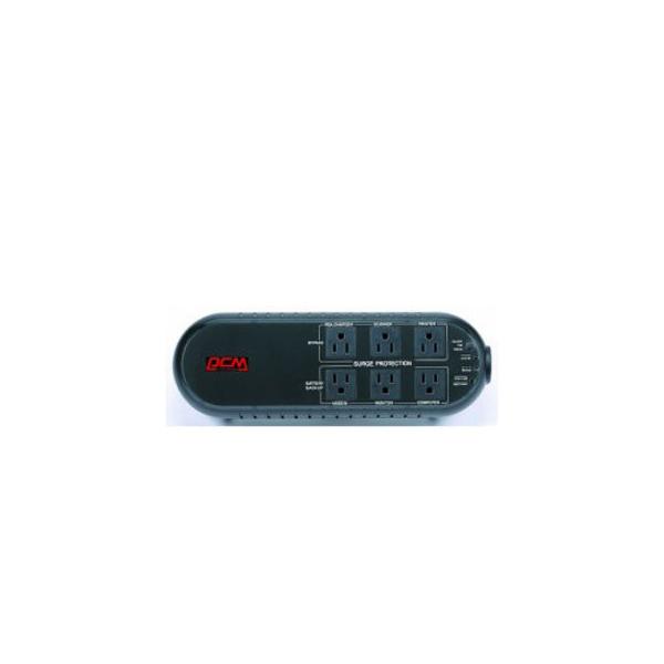 WOW700U         USBケーブル対応 Powercom UPS/無停電電源装置(700VA)ブラック