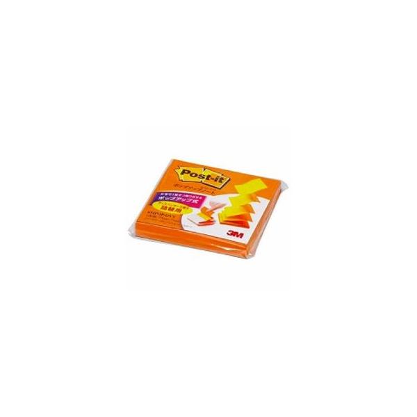【メール便対応可4個まで】 654POPOVY       オフィスの定番、ポスト・イット 通常粘着ふせん/粘着メモ。
