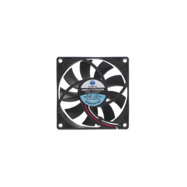 CFZ8015SA       薄型超静音タイプ 。高品質・信頼の日本メーカー製ベアリングで長寿命！ケース用ファン80mm角