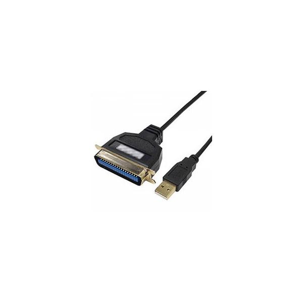 【メール便対応可1個まで】 USBPL3618G2     USB to パラレル36ピン(1.8m)