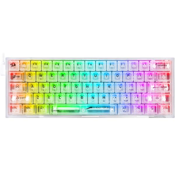 K617CTRGBTI     ゲーミングデバイス キーボード クリア アクチュエーションポイント浅め