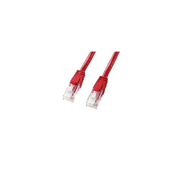 KBT6TS005RNX5   ツメが折れない三重構造コネクタ採用、ギガビットイーサネット完全対応カテゴリ6LANケーブル