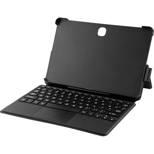 JA4TBA1009KB    趣味でもビジネスでも活躍するaiwa tab AE10専用キーボード。無段階に調整可能なスタンド付きで自由な角度に調整できます。