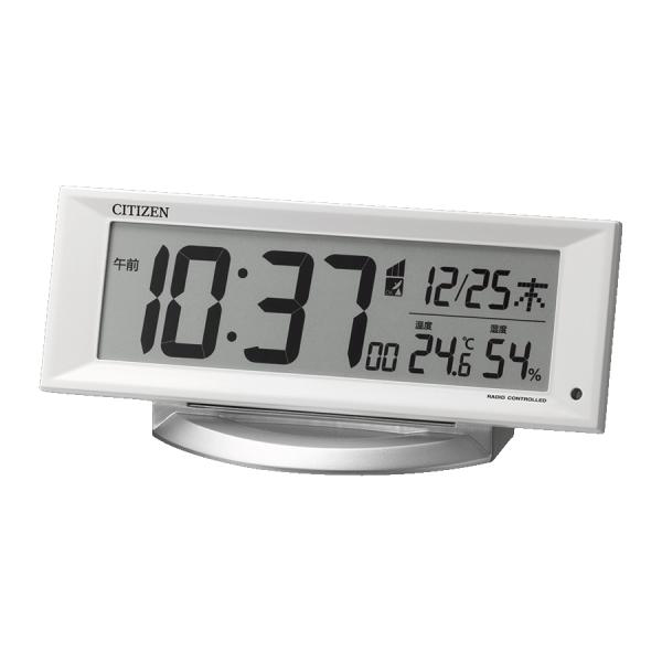 8RZ202003       昼夜見やすい大画面の自動点灯デジタル電波時計。