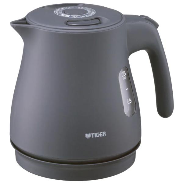 充実の安全設計。 沸くの速すぎ！タイガー 驚速ケトル！ PCVA080KN       置き場所にも困らない蒸気レス電気ケトル。