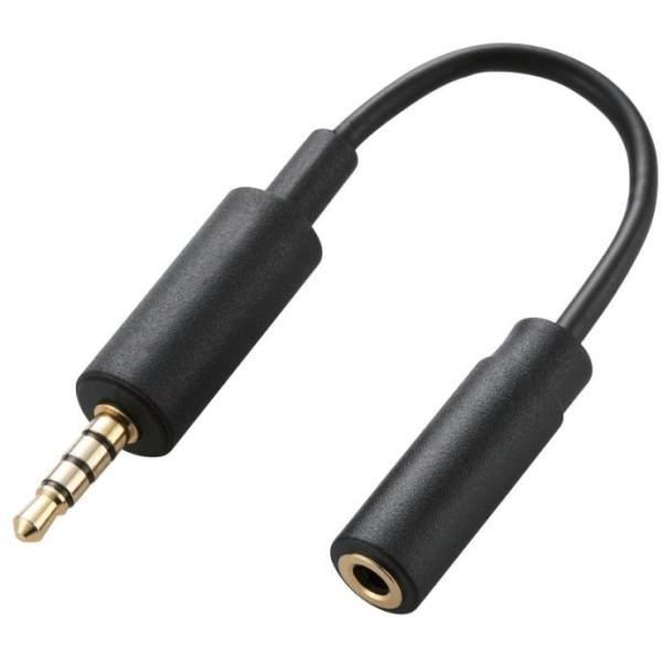 MPA35AT01BK     ワンセグ・フルセグに対応。イヤホン接続用端子がついた、スマートフォン用テレビアンテナケーブル。