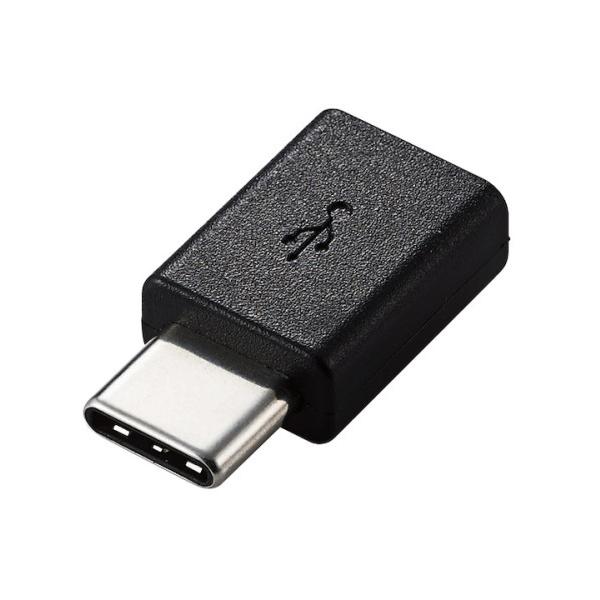 MPAMBFCMADNBK   ブラック。安心のUSB-IF正規認証品!USB micro-B端子をUSB Type-C端子に変換