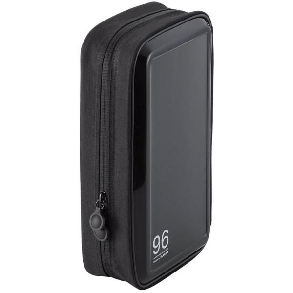 CCDH96BK        縦にも横にも自立するスクエアデザイン!CD/DVDをスタイリッシュに収納できるCD/DVDファスナーケース