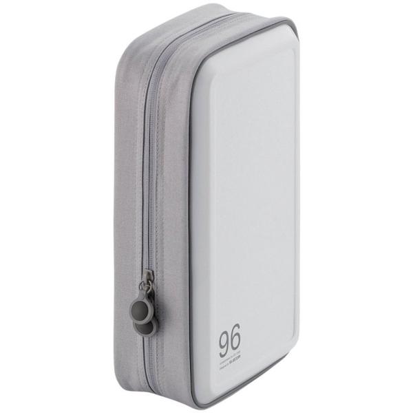 CCDH96WH        縦にも横にも自立するスクエアデザイン!CD/DVDをスタイリッシュに収納できるCD/DVDファスナーケース