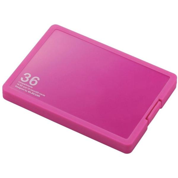 CMCSDCPP36PN    保存しているデータの確認に便利なインデックスカード付き！SDカードとmicroSDカードを重ねることでコンパクトに収納できる