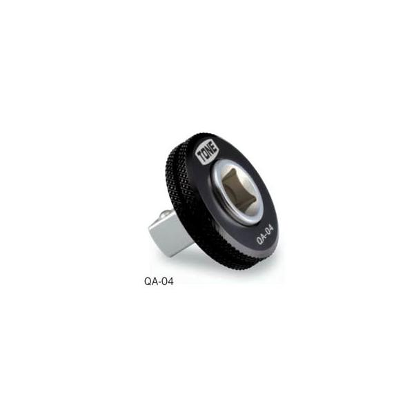 QA4             ラチェットハンドルとソケットの間に取付けることで、指先でスピーディーな早回し作業ができます。