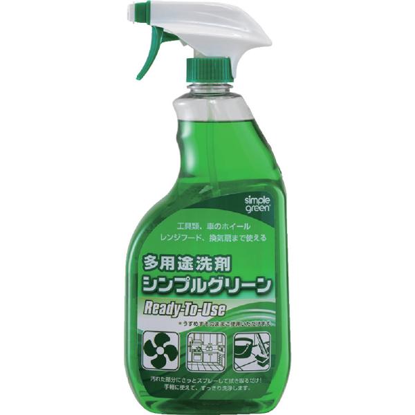 SGN946RTU       【simple green】油汚れに強く、人と環境にやさしい。薄めずそのまま使える希釈タイプ。