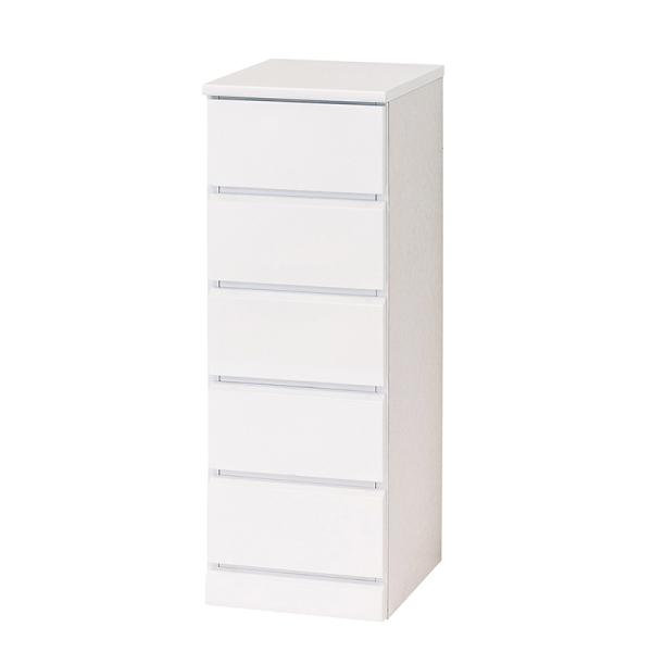 メーカー直送 同梱不可 カード決済のみ対応 沖縄・北海道・離島お届け並びに時間指定不可 23697           【完成品】塗装仕上げのきれいなチェストです。引出はレール付なので出し入れラクラク。