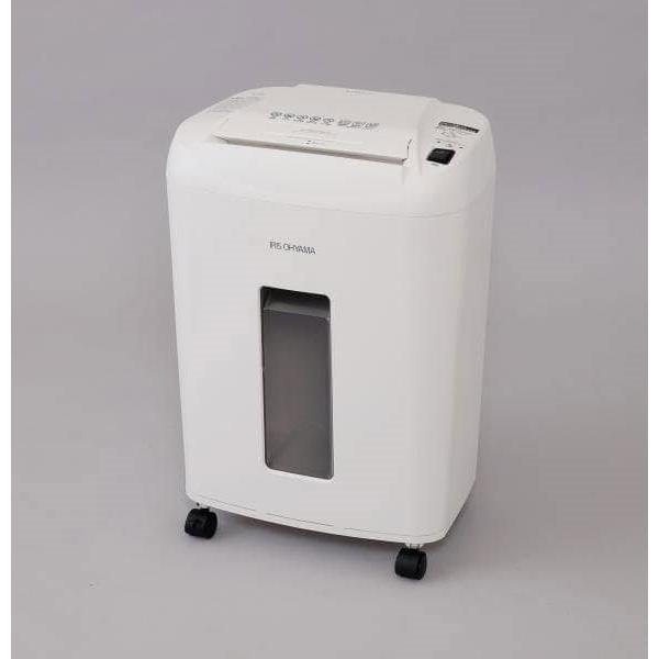 OF12M           マイクロクロスカットで細かく細断し、情報をしっかり守るシュレッダーです。同時細断は最大12枚なので、作業時間を短縮できます。