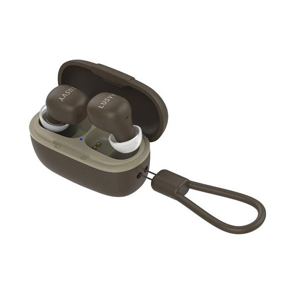 L103CAFEESP     カフェ「Cafe」でおしゃれに音楽を聴く完全ワイヤレスイヤホン