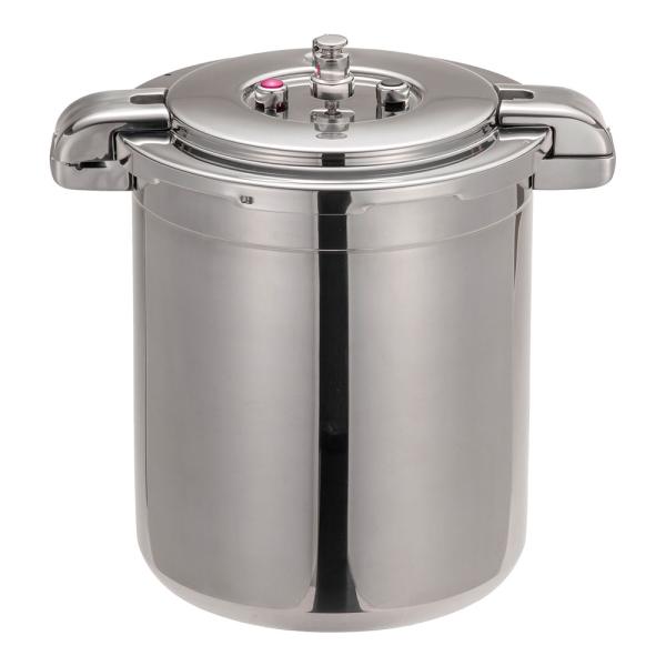 AATA001         大容量の圧力鍋で食材の下ごしらえからラーメンスープまで対応できます。