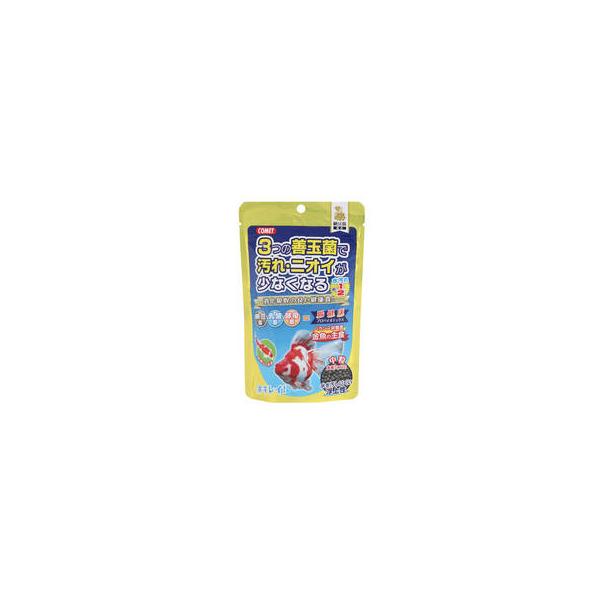 021313000       3つの善玉菌の力で臭い・汚れが少なくなる、金魚のバランス栄養食中粒