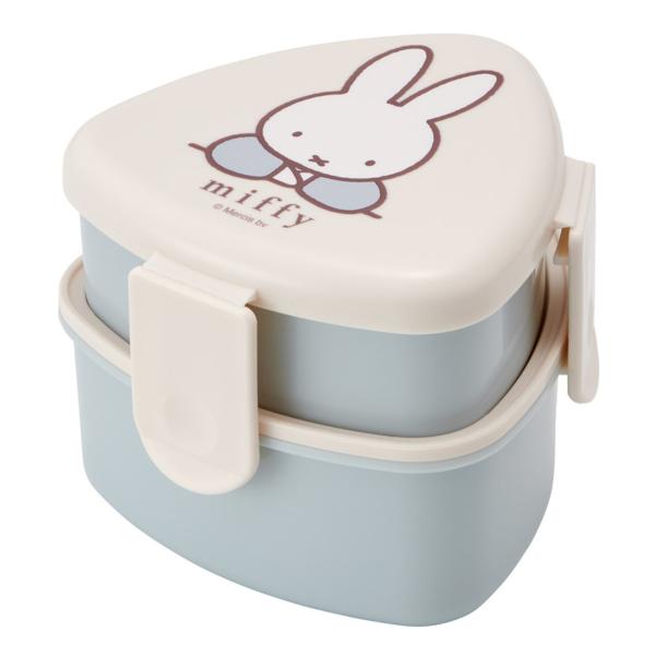 462571          コンビニの三角おにぎりがすっぽり入る2段お弁当箱