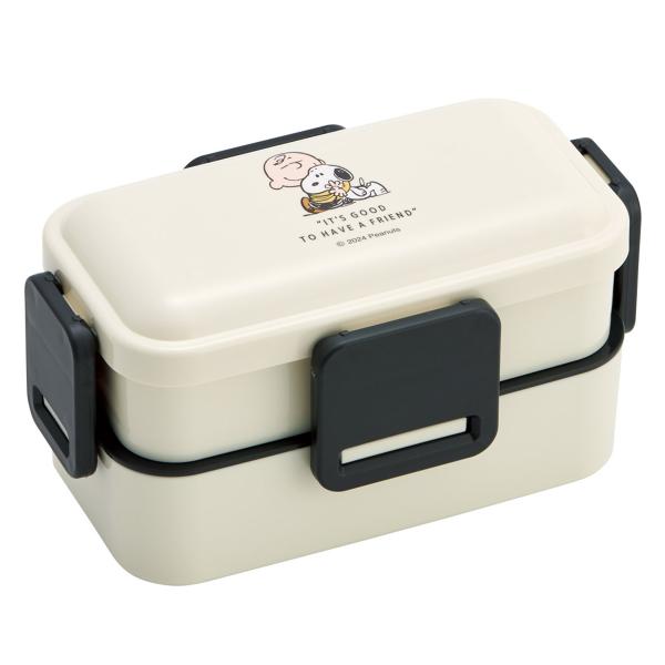 474494          ドーム型の蓋でふわっと盛れる2段のお弁当箱