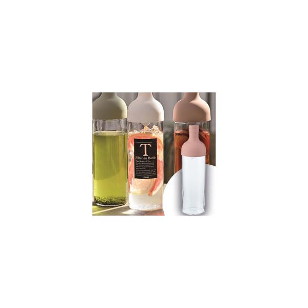 FIB-75          食事の時に水出し茶をワインのように愉しんでいただきたいという思いからうまれた、ワインボトル型の水出し茶ボトル。