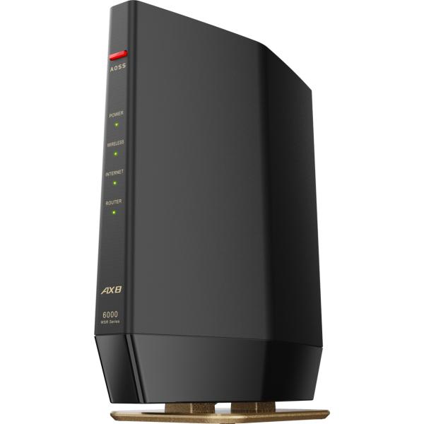 単品購入のみ可（同一商品であれば複数購入可） クレジットカード決済 代金引換決済のみ WSR6000AX8PDMB  バンドステアリングLite ビームフォーミング Wi-Fi EasyMesh メッシュ ワイドバンド 5GHz 160MH...