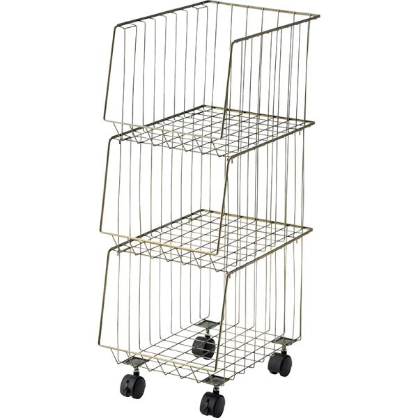 AKB438AGD       【組立家具】アンティーク おしゃれ スタイリッシュ シンプル コンパクト スチール