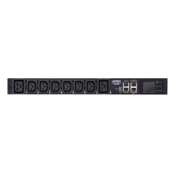 PG6308B/ATEN    8台の機器に対する配電が行える1UサイズのインテリジェントPDU