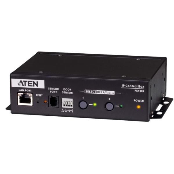 キャンセル不可 PE4102AJ/ATEN   2台の機器電源を遠隔からアウトレット単位で制御。NEMA電源アウトレットモデル