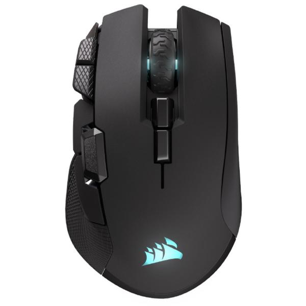 CHR9317110WW    3系統接続。26000DPI  RGB 光学式センサー。最大532時間駆動。堅牢。右手用3系統接続10ボタンゲーミングマウス