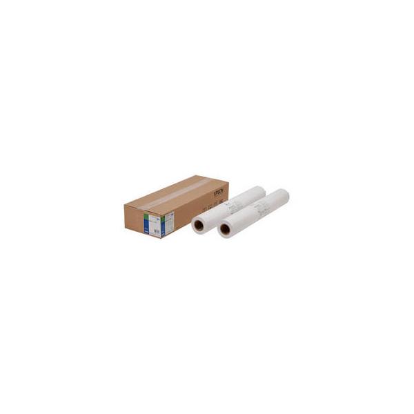 EPPP64B2        大判インクジェットプリンター用紙。普通紙ロール 。仕様：約515mm幅 50m 2本。紙管サイズ:2インチ