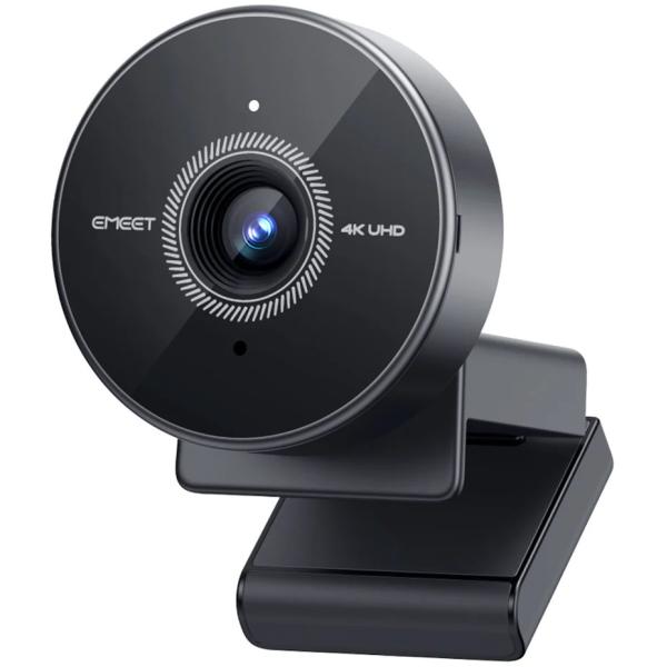 E3133           4K高画質で楽しむコンパクトなウェブカメラ。高速オートフォーカス。滑らかな60PFS。ノイズキャンセリングマイク。