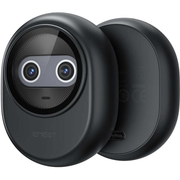 E3141111        ブラック。デュアル4Kカメラ を搭載した超小型WEBカメラ。1/2.8インチセンサー。